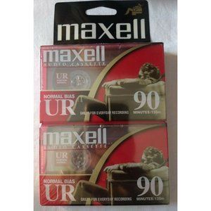 Maxell | Media | Maxell Ur Normal Xl Ii High 9 Minute Blank Audio ...